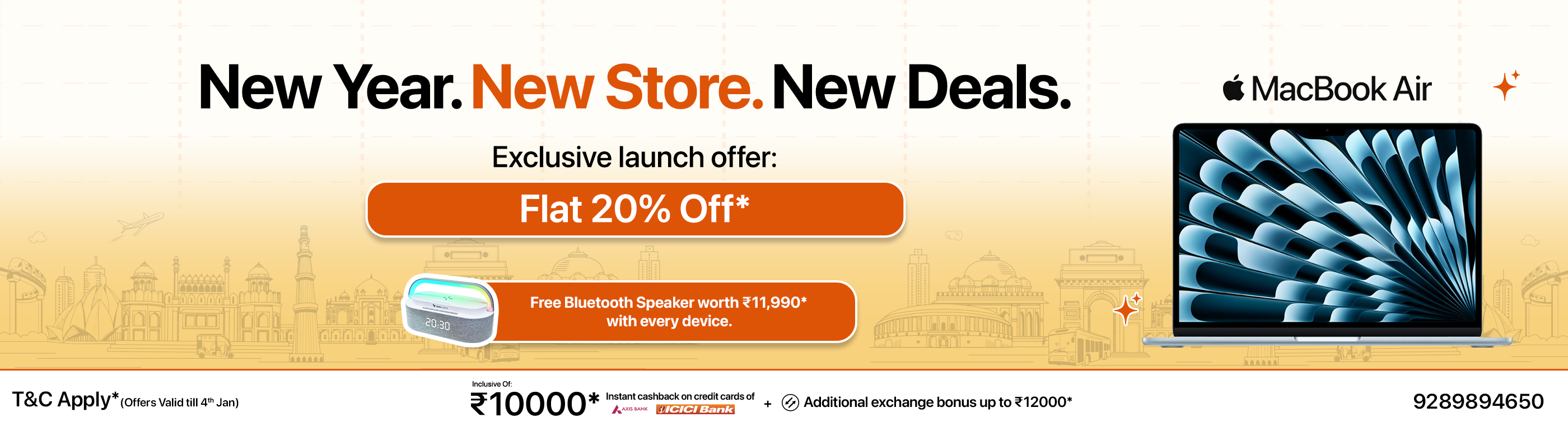 Monsoon Savings ☁️🥳 MacBook- Flat 10% OFF iPad- Flat 5% OFF Enjoy Up To ...