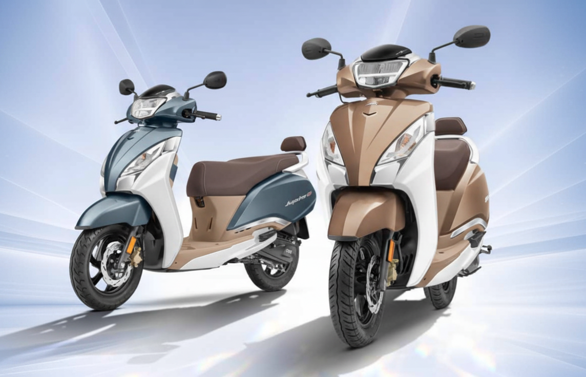 Upgrade Your Daily Ride With The New TVS Jupiter 125 Dual Tone SXC In # ...
